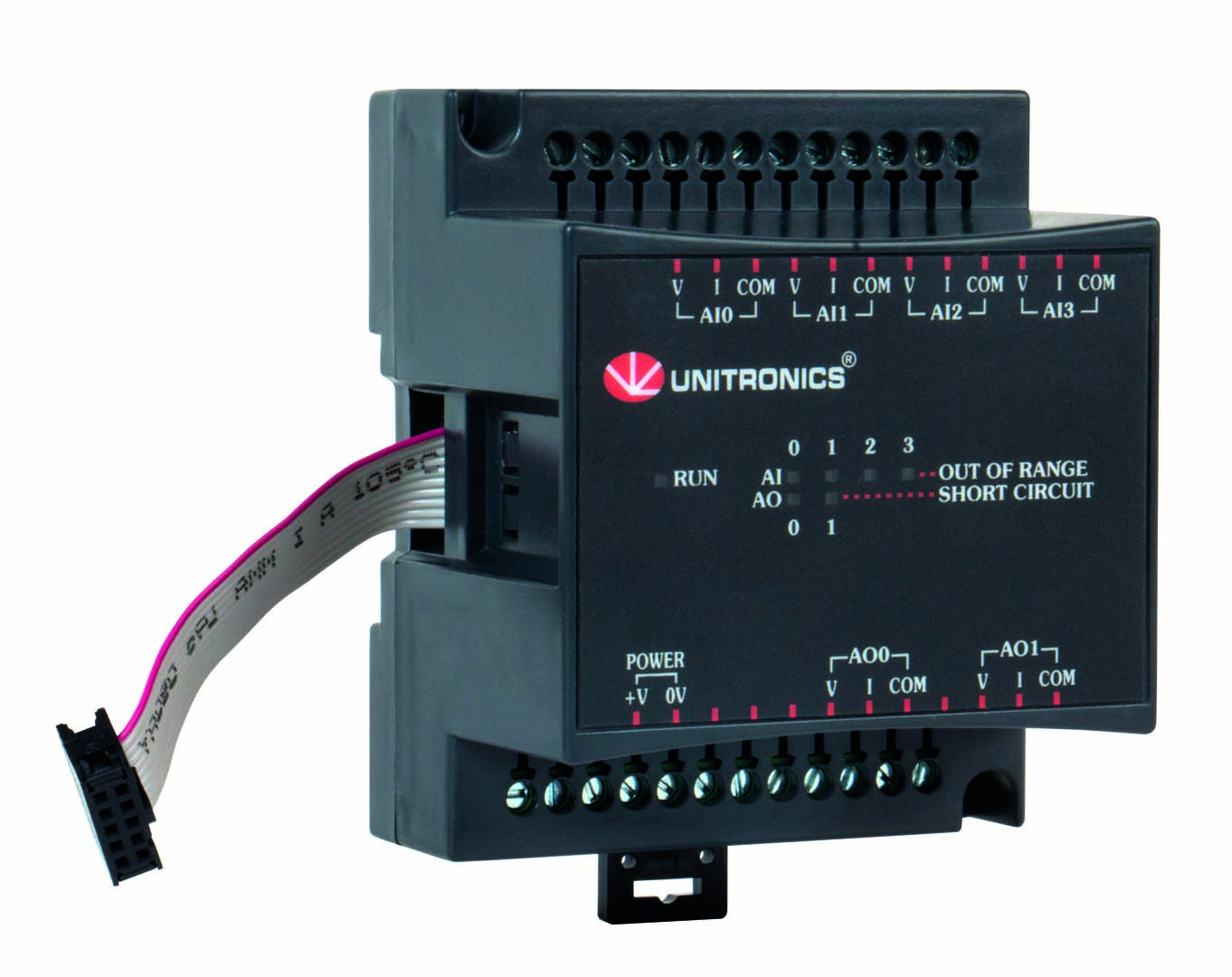 Módulo IO-AI4-AO2 UNITRONICS - Cimat Industrial